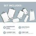 Extra Large Travel Packing Cubes- 7 Piece Set, Ultralight, Expandable ...
