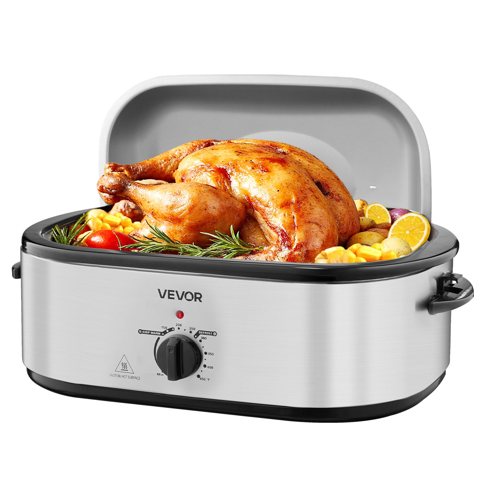 Click here for Vevor Roaster Oven 22qt Electric Roasting Pan With... prices