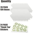 White Gift Boxes 20 Pack 5x5x5 inch Small Gift Boxes with Lids for ...