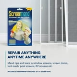 Window Screen Repair Kit - 5"x7" Patch Silver (2 Patches) - Walmart.com