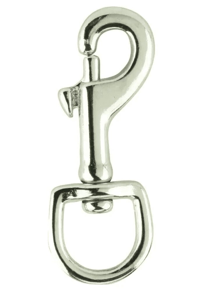 2 Pack Everbilt Nickel-Plated Swivel Eye Bolt Rope Chain Dog Leash Snap ...