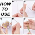 4 Style Steel Bent Head Beading Needles for Bead Spinner Curved Needles ...