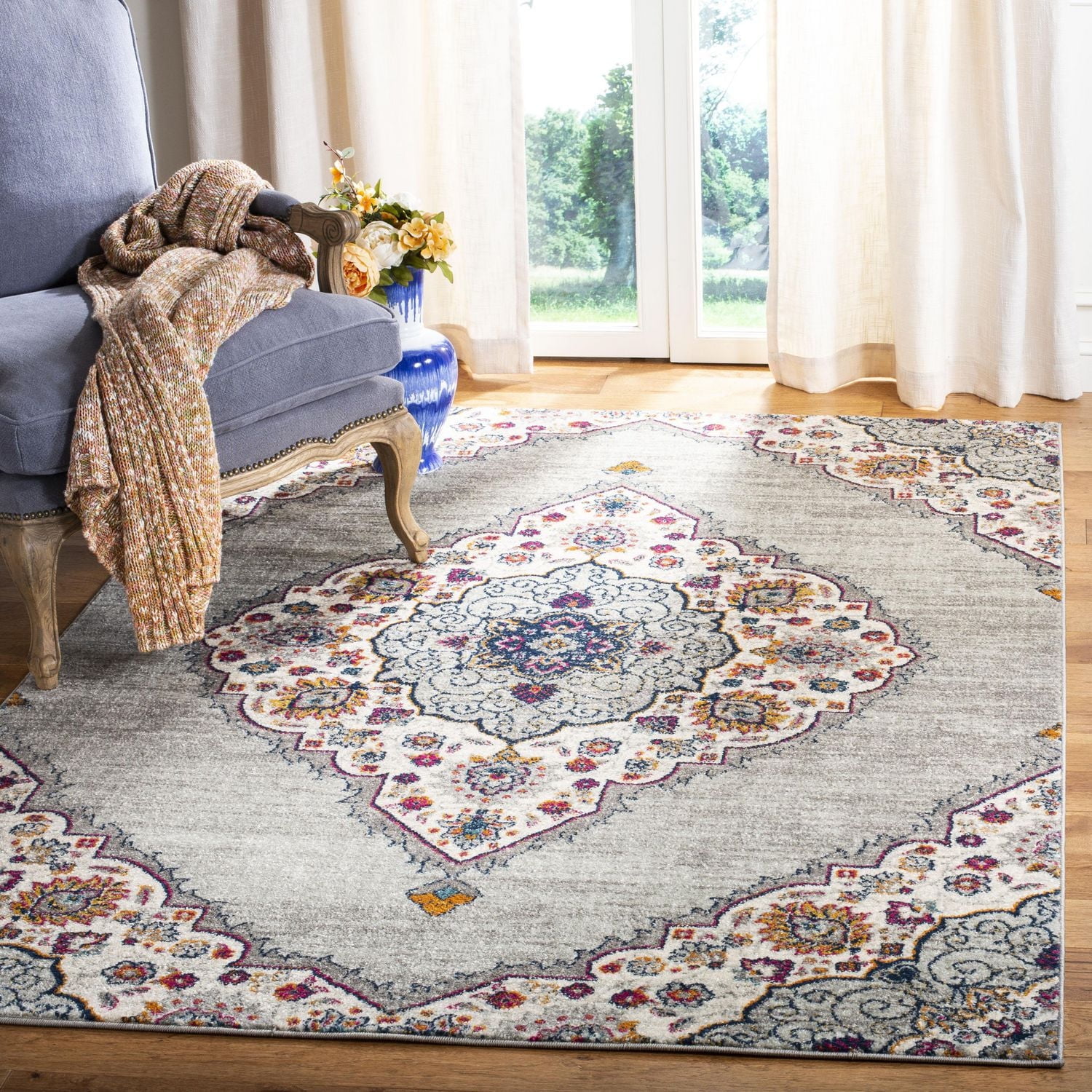 Click here for Safavieh Madison Frazier Floral Geometric Area Rug... prices