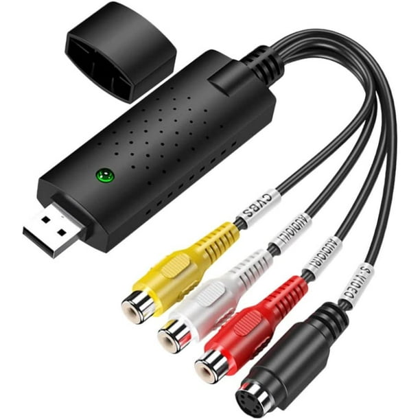 Convertidor de captura de video VHS USB a grabadora de DVD digital ...
