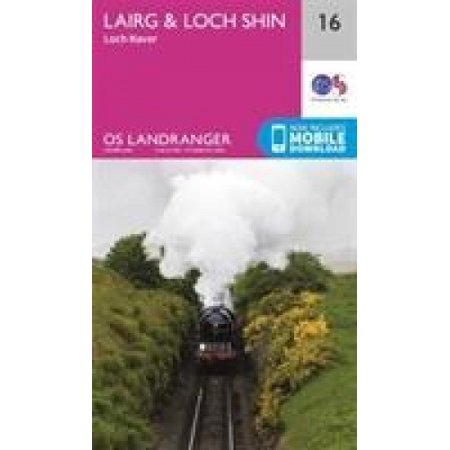 Lairg & Loch Shin, Loch Naver (OS Landranger Map) | Walmart Canada