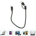 2 in 1 USB-A / C to Cable for PD Fast Data Sync 10Gbps for Cellphone ...