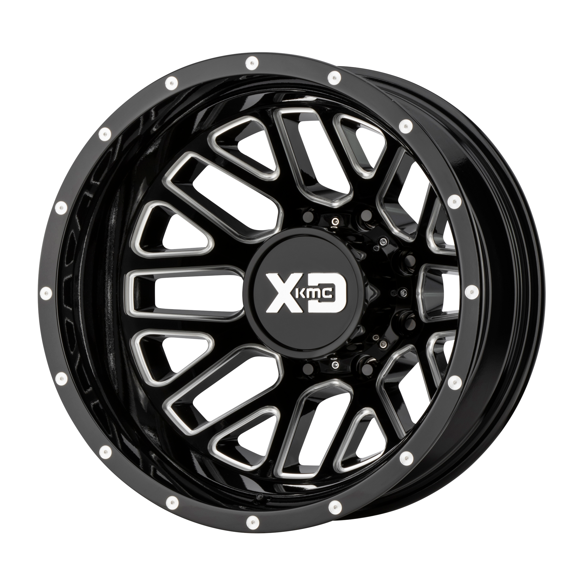 20 Inch 8x6 5 Wheel Rim XD XD843 DUALLY 20x8 25 198mm Black Mill Rear 20 Inch 8x6 5 Wheel Rim XD XD843 DUALLY 20x8 25 198mm Black Mill Rear