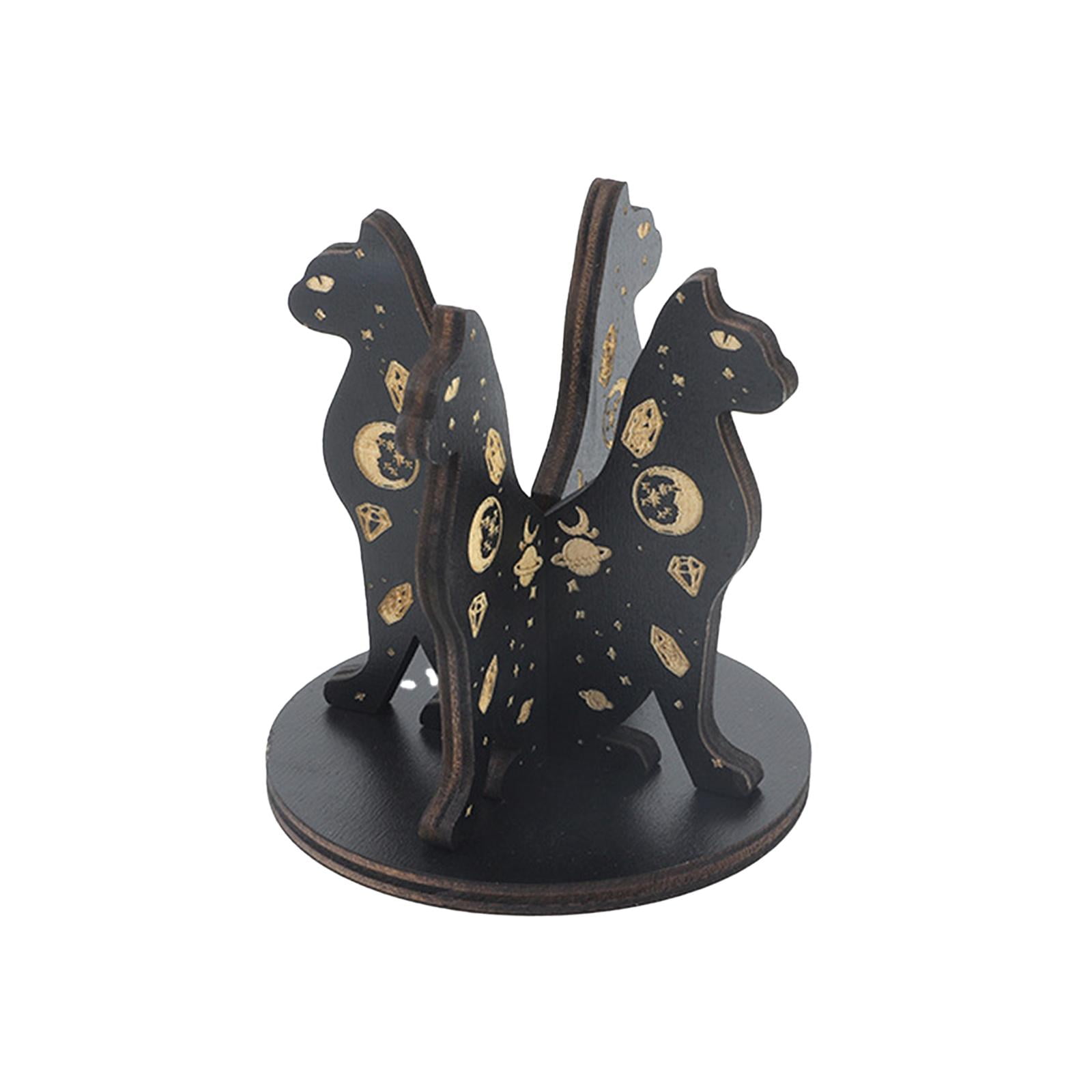 Wooden Crystal Holder Crystal Stand Racks Rock Crystal Ball Desktop ...