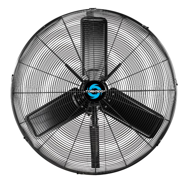 Tornado 30 inch Outdoor Wall Mount Fan Water-Resistant Oscillating Fan ...