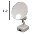 Floxite 15X Supervision Magnifying Mirror Light Dove White LED ...