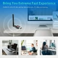 USB WiFi Adapter for Desktop, EEEkit 600Mbps/150Mbps Wireless Network ...