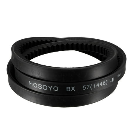 BX57 Drive V Belt 57 Inches Length Industrial Power Rubber Transmission ...