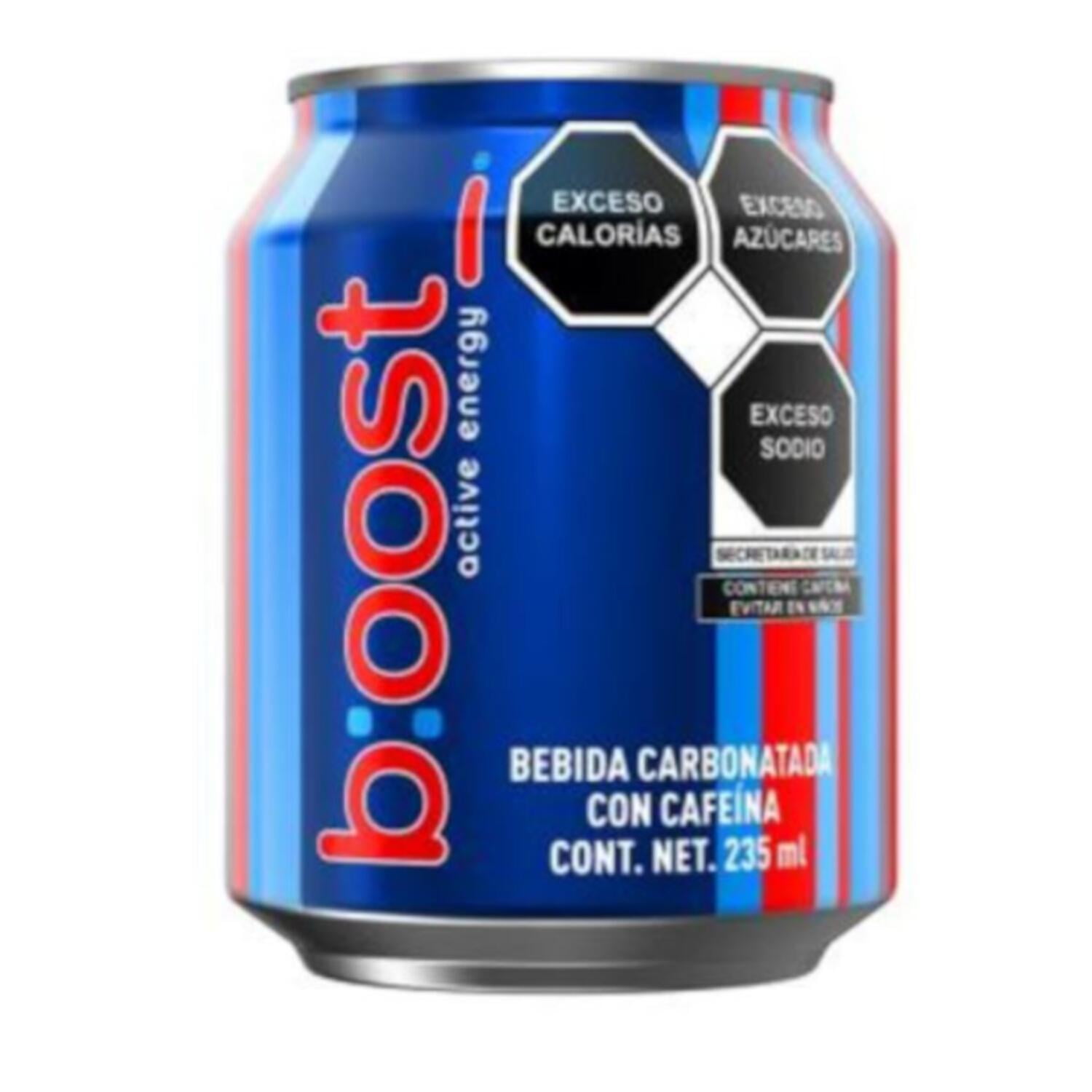 Pack de 24 Energizante Boost Active Energy 235 ml | Bodega Aurrera en línea