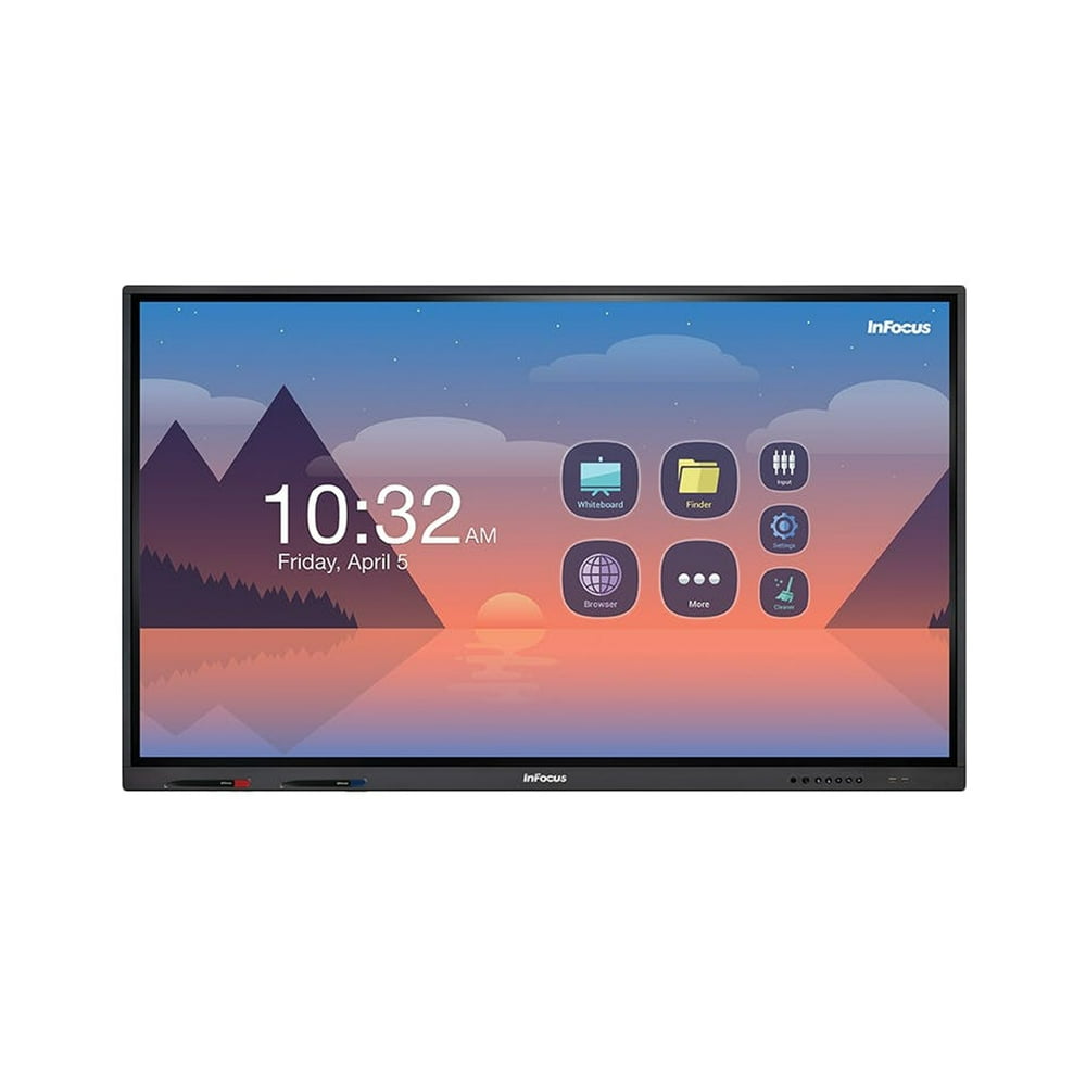InFocus 65" 4K Interactive Touch Display, Black - Walmart.com - Walmart.com