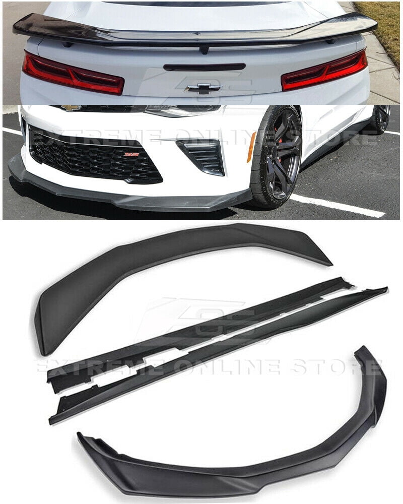 For 2016-2018 Chevrolet Camaro SS | ZL1 Style ABS Plastic Black Full ...
