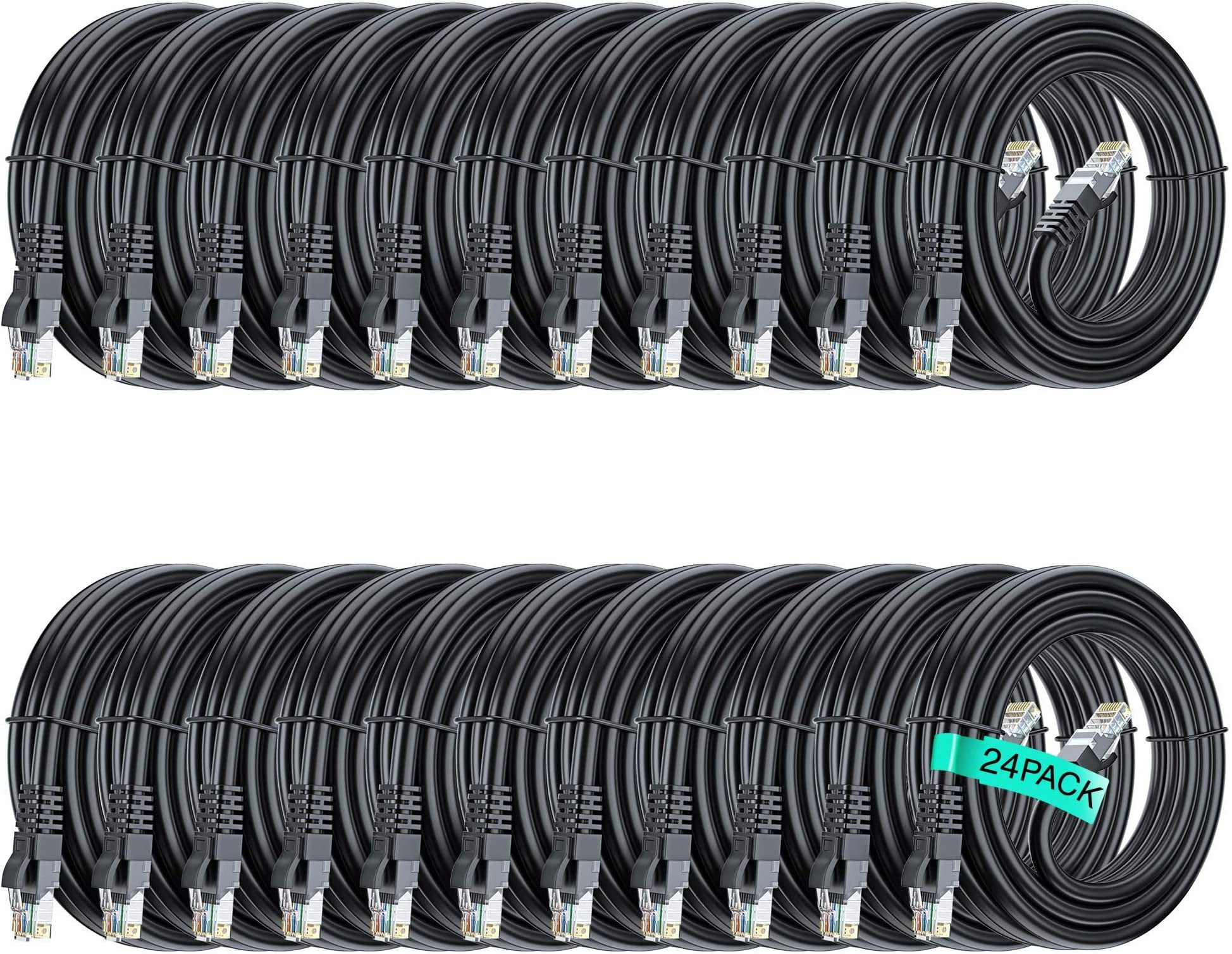 Maximm Ethernet Cable 6ft Cat 6 Pure Copper, UL Listed, LAN UTP Cat6 ...