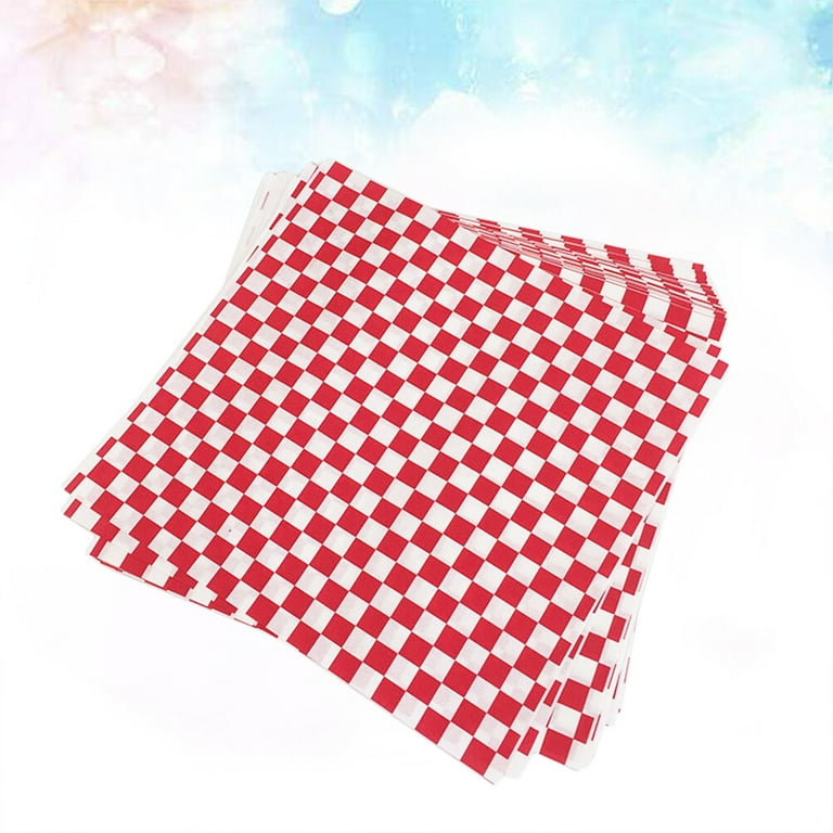 Red And White Checkered Paper