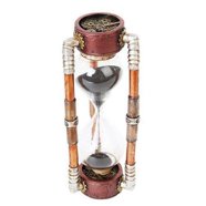 6.13 Inch Day of The Dead Skulls Sand Timer Hourglass Statue Figurine ...