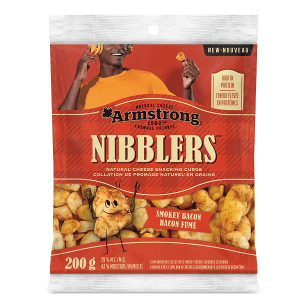 Armstrong Nibblers Smokey Bacon Flavoured Curd, 200g - Walmart.ca