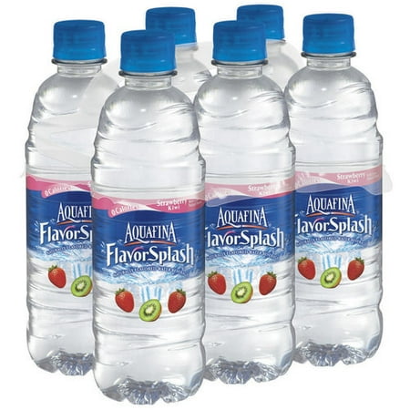 PepsiCo Aquafina Flavor Splash Water Beverage, 6 ea - Walmart.com