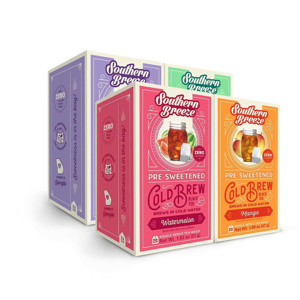 Southern Breeze Sweet Tea New Flavors Cold Brew Sweet Iced Tea Bundle ...
