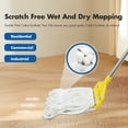 Commercial Mop Industrial Cotton Mop with Extra Replacement Mop Head ...