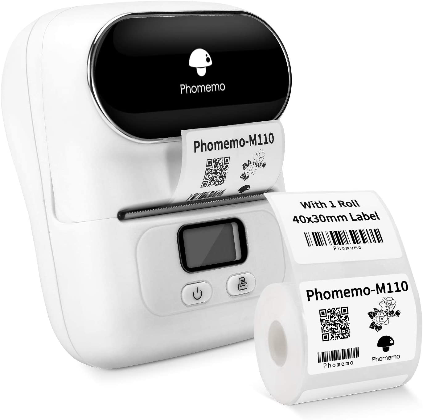 YAAN Bluetooth Label Maker Machine M110S Portable Mini Thermal Barcode
