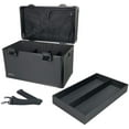 IdeaStream Metal Divided Storage Box, 9"H x 8"W x 8"D, Black - Walmart.com