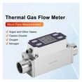 Thermal Mass Micro MEMS Gas Flow Meter RS485 Digital Sensor for Oxygen ...