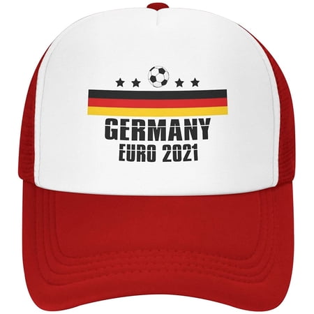 Euro 2021 Germany Football Team Fans Hats Trucker Hats Baseball Cap ...