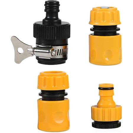 4-Piece Quick Hose Connector Kit, Plastic Quick Hose Connector - Walmart.ca
