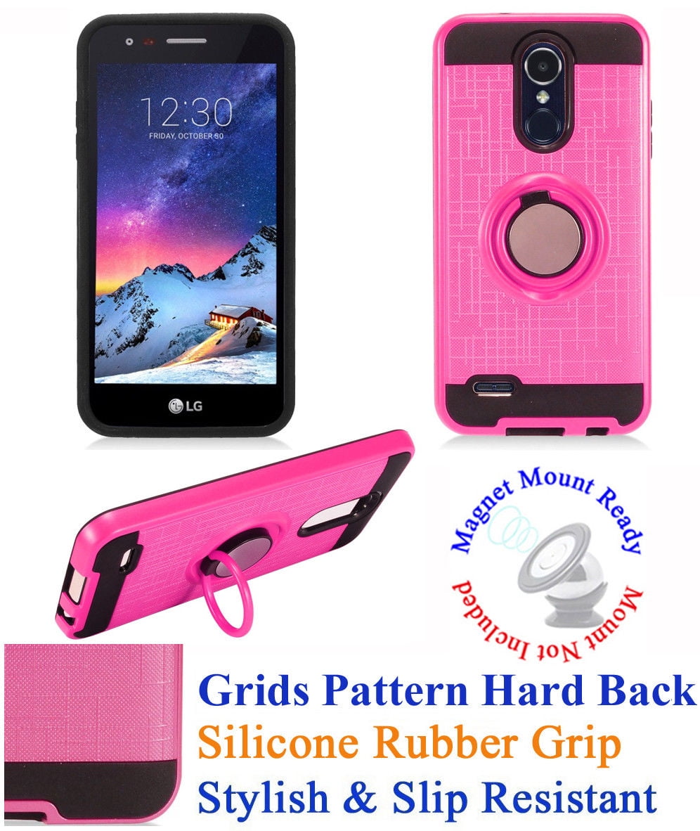 for 5" LG K8 2018 K8 2017 FORTUNE Case Phone Case Magnet Mount Ready ...
