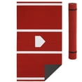 Anoncndin Batting Mat,Baseball Softball Hitting Mat with Home Plate ...