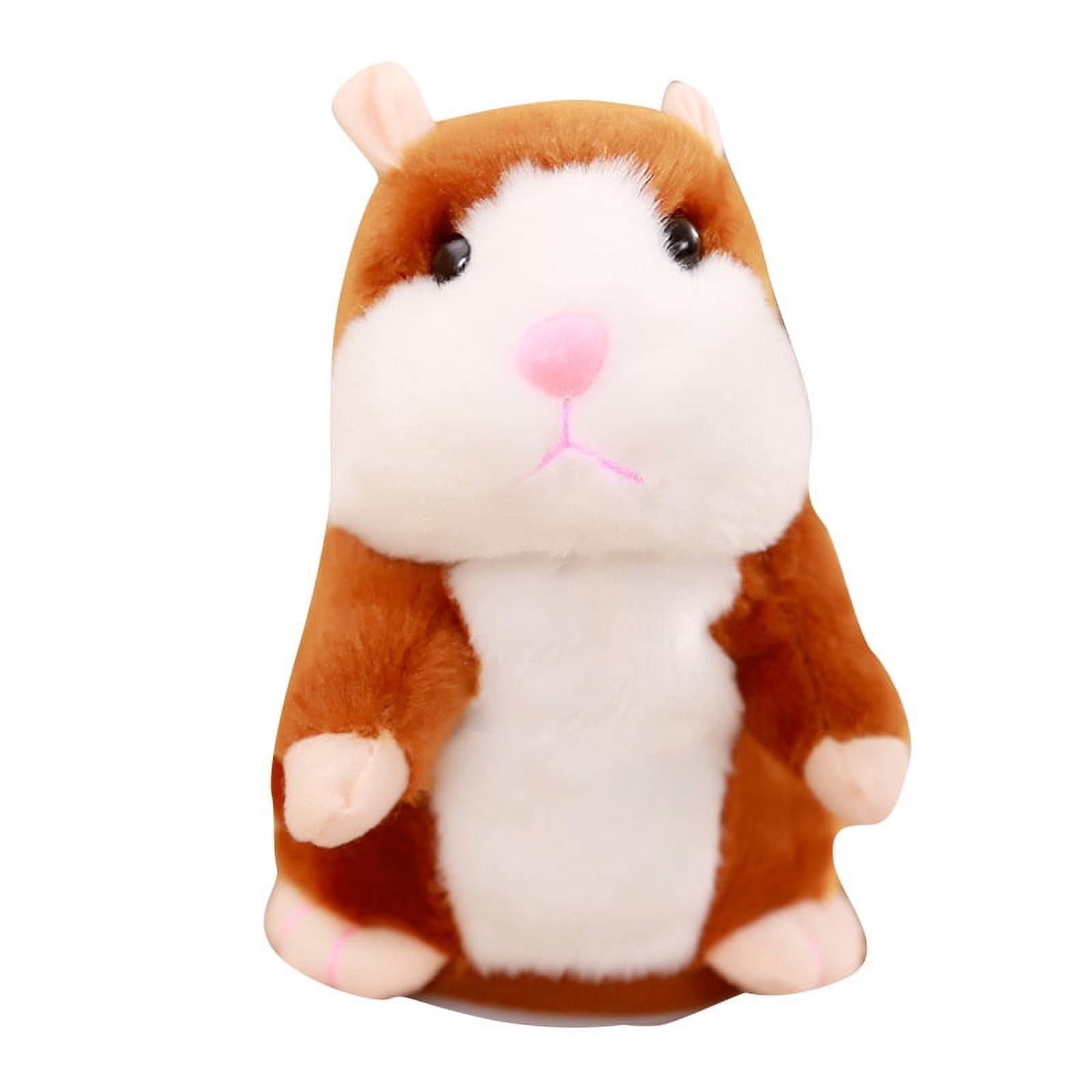 Adorable interesante hablar hablando registro hámster ratón peluche ...