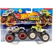 Hot Wheels Mega Set: Monster Trucks Ultimate Chaos! 12-Pack Diecast ...