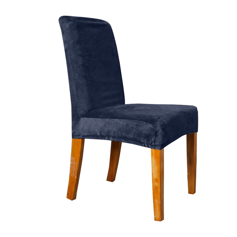DYstyle 4-Piece Stretch Velvet Short Dining Chair Slipcover - Walmart.com