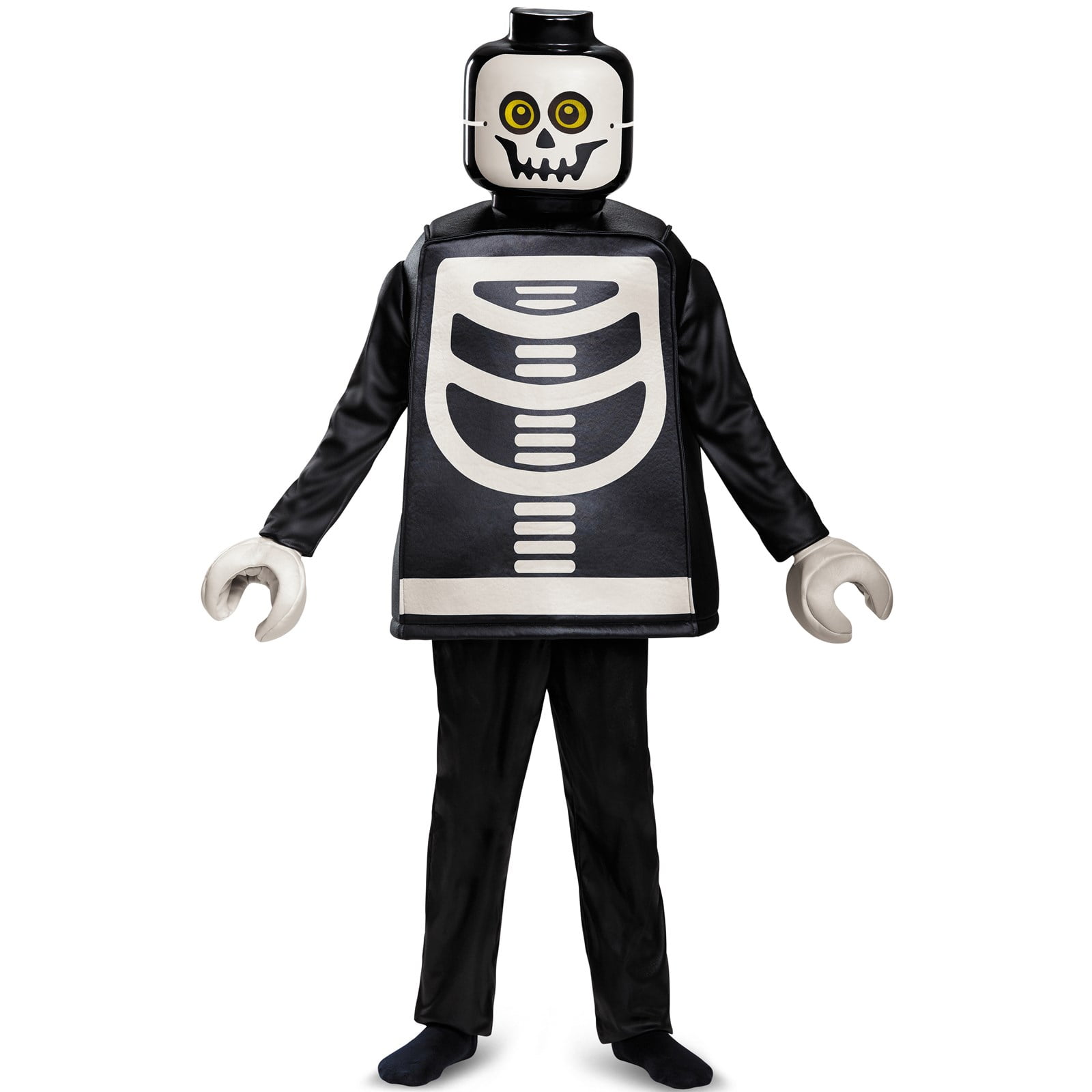 Boys Skeleton Deluxe Costume - Walmart.com
