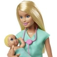 Barbie Careers Baby Doctor Dolls Set with Blonde Doll, 2 Baby Dolls ...