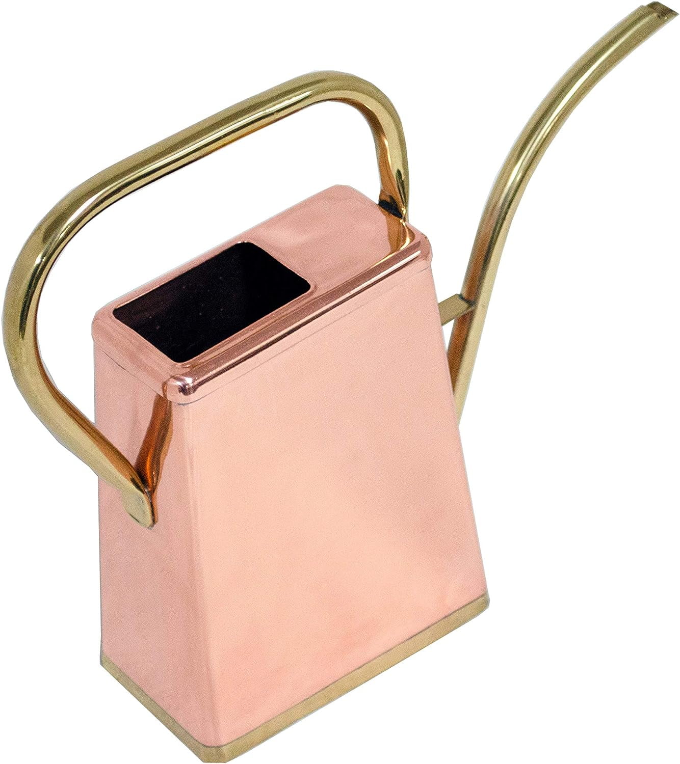 Copper Watering Can, 100% Copper With Brass Handle And Spout ...