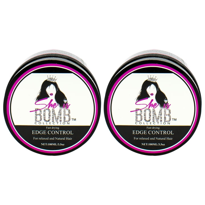 SHE IS BOMB EDGE CONTROL 3.5 OZ. "PACK OF 2" - Walmart.com