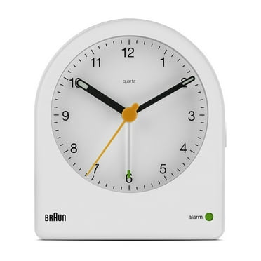 Braun BC02XB: Compact Bedside Travel Alarm Clock with Snooze & Quiet ...
