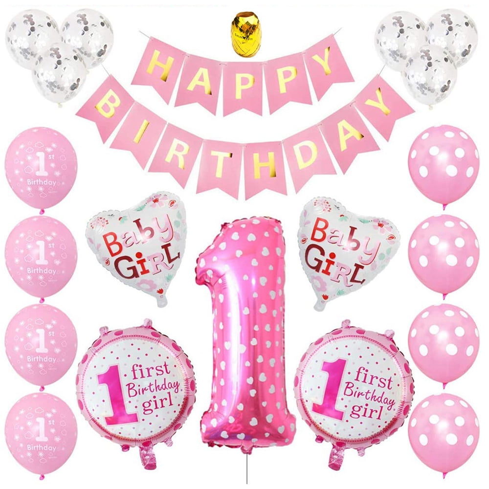 Click here for Hesignd Happy Birthday Balloon Set  Number 1 Ballo... prices