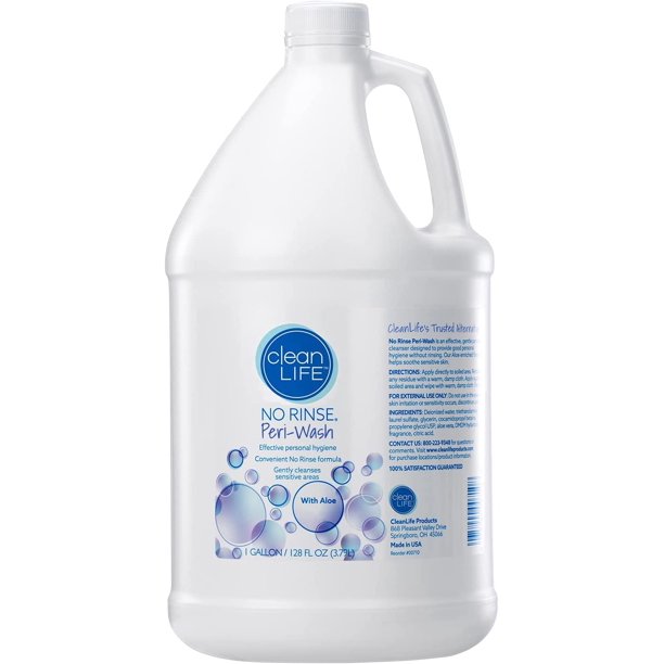 No-Rinse Peri-Wash - Soothing, Protecting Perineal Cleanser in a Rinse ...