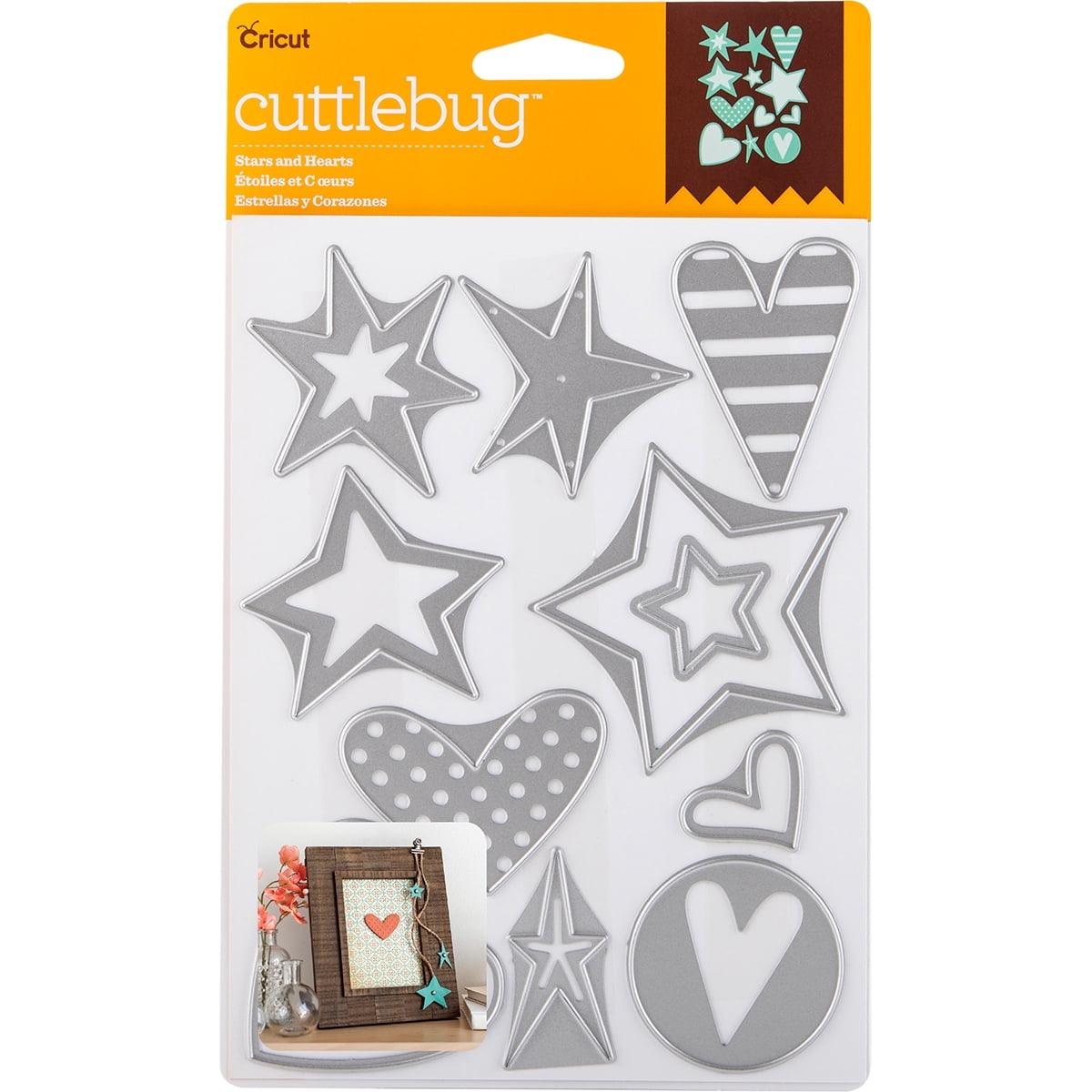 Paper, Party & Kids Stars 2 x 2 Die Cuttlebug Papercraft etna.com.pe