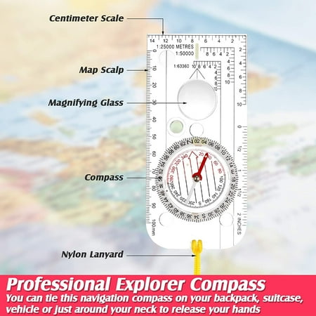 Navigation Compass Boy Scout Compass Orientation Compass Lightweight ...