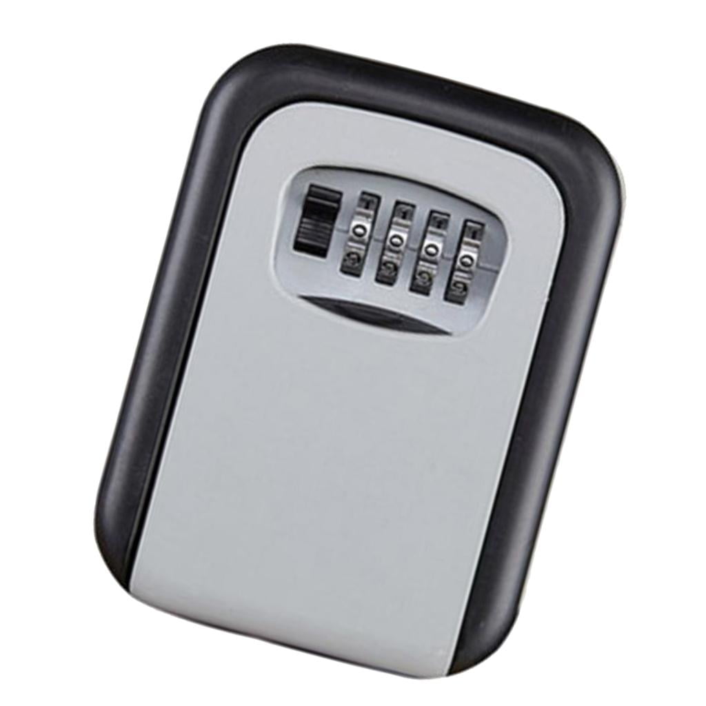 4-Digit Box School, Office Outdoor Keys Holder Grey - Walmart.com
