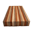 Pack of 15, Mixed Wood Cut Offs (Padauk, Cherry, Walnut) - 1/8" x 2" x ...
