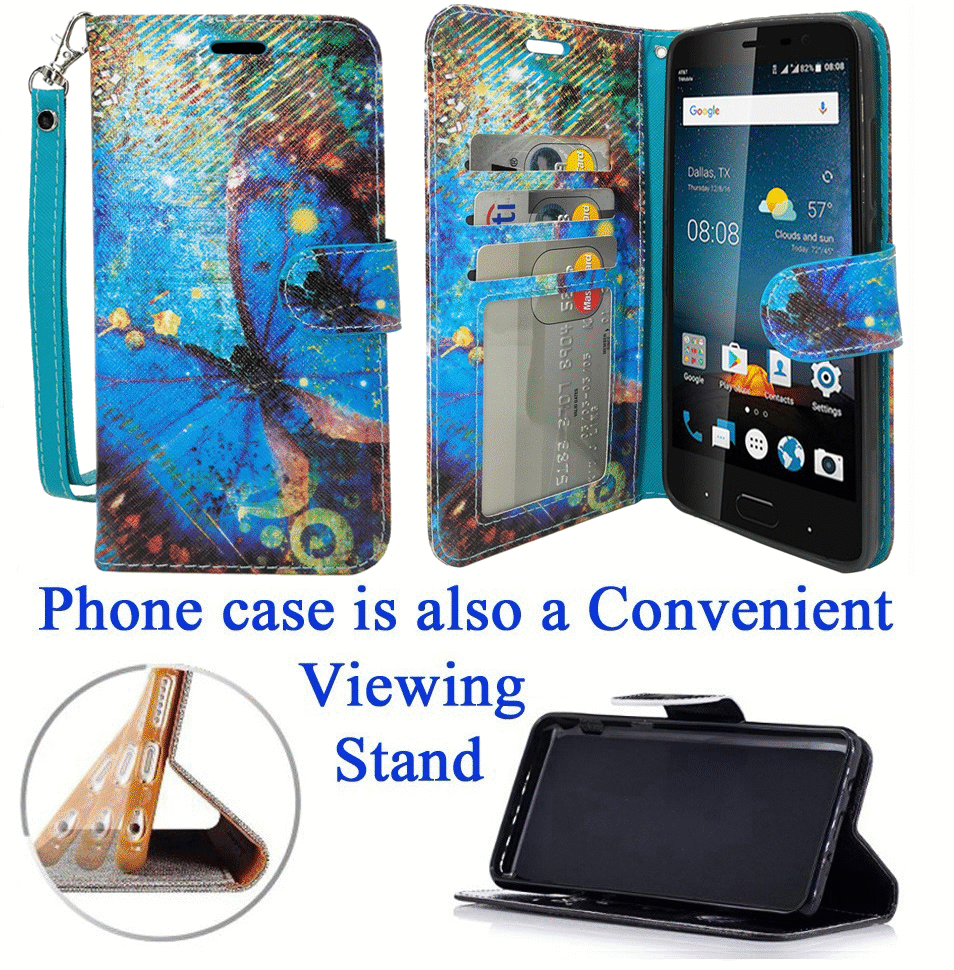 for 5.5" ZTE BLADE V8 PRO bladev8pro Case Phone Case Designed Wallet ...
