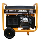 Steele Products 12,000-Watt Gasoline Powered Electric Start Portable ...