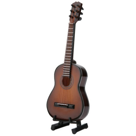 Mini Guitar Display,Miniature Wooden Guitar Model Miniature Guitar ...